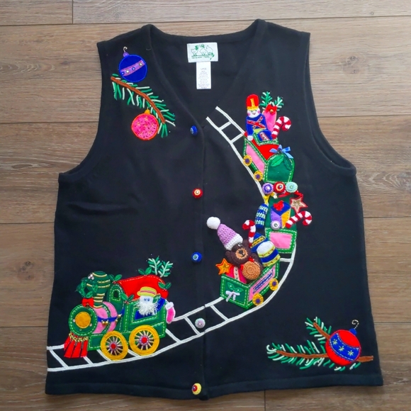 Quacker Factory | Jackets & Coats | Vintage Quacker Factory Holiday ...